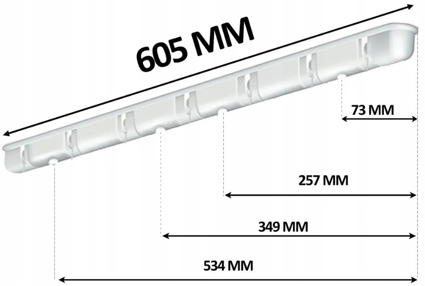 Erga Erga, stropní věšák na sušení prádla 7x100 cm, bílé, ERG-SEP-10SUSSUF1007P