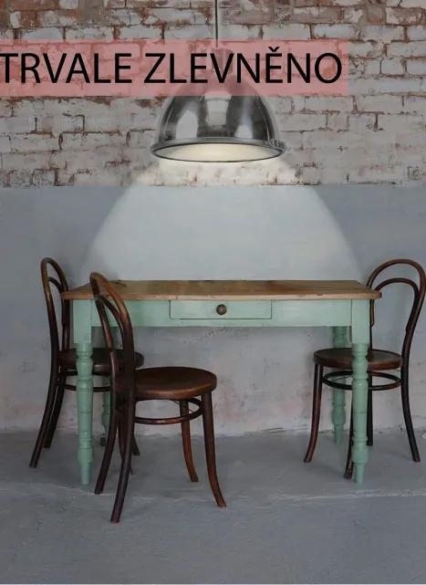 Stará Krása – Ruční výroba Jídelní stoly v pistáciové barvě 77 x 150 x 80 cm