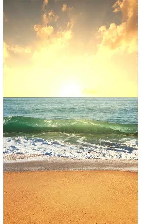 Dvoudílná vliesová fototapeta Moře při západu slunce, rozměr 150x250cm, MS-2-0209