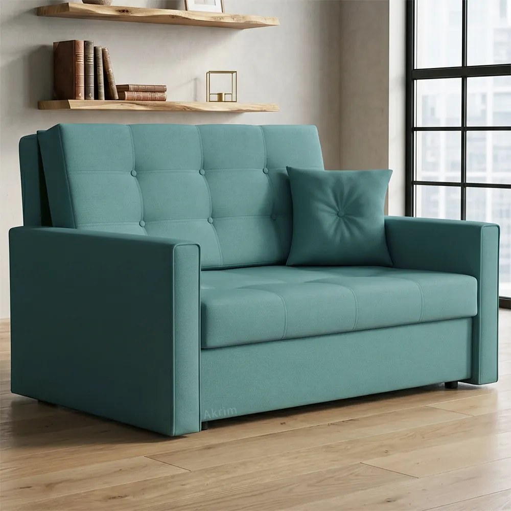 Pohovka VIVA II LUX | 133 cm | rozkládací + úložný prostor | VÝBĚR TKANIN