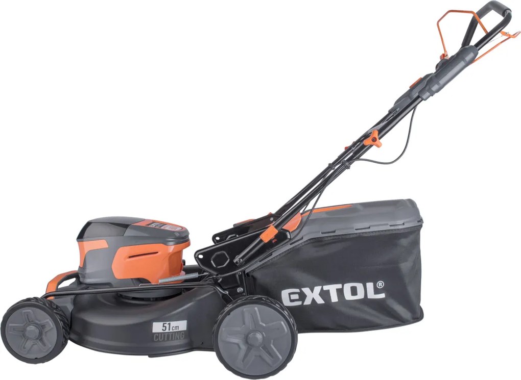 Aku sekačka s pojezdem EXTOL 60V, 51cm, BRUSHLESS, bez baterie a nabíječky