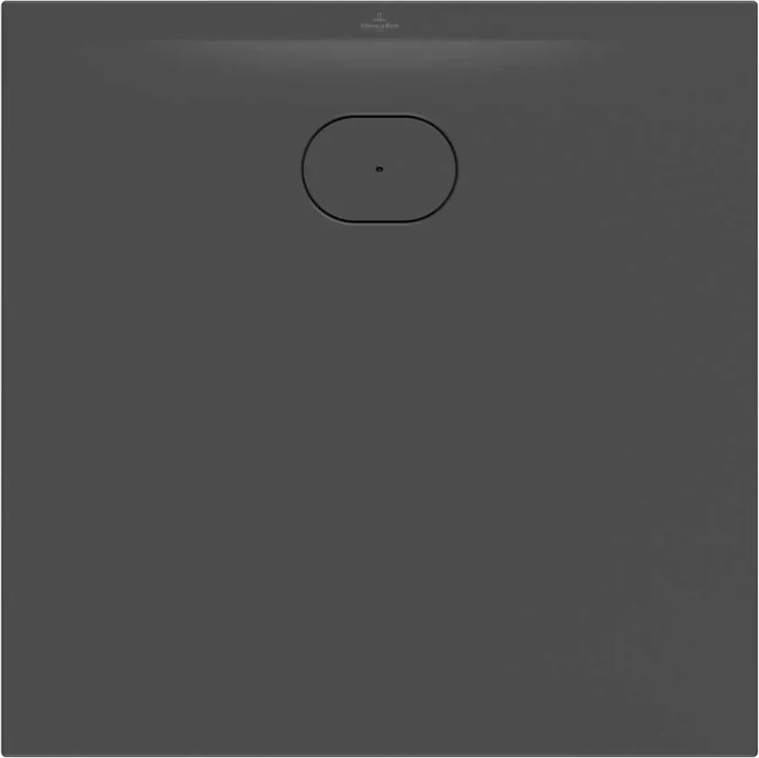 Villeroy & Boch Ecora - Sprchová vanička, 90x90 cm, Antracit UDA9090ERA1SV-1S