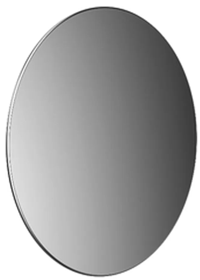 Emco Cosmetic mirrors Pure - Nástěnné holící a kosmetické zrcadlo, nalepovací verze, Ø 153 mm, 3 násobné zvětšování, chrom 109400001