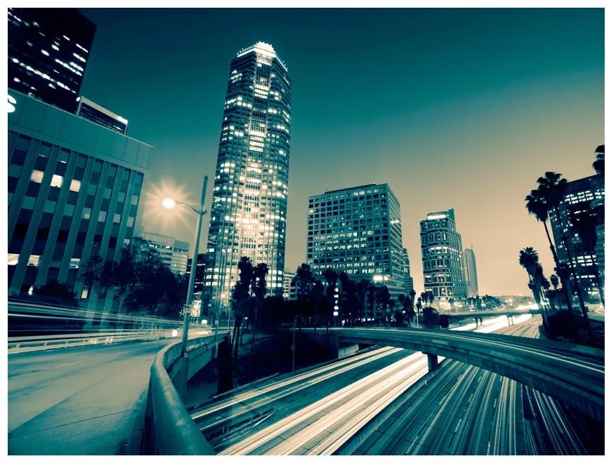 Fototapeta - The streets of Los Angeles