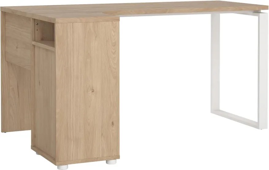 FALCO Psací stůl rohový Sigal 600/03 jackson hickory/bílá