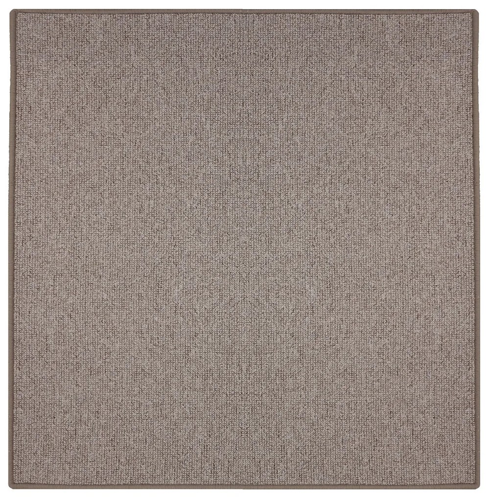 Timzo, Kusový koberec Neapol 4713 čtverec, 120x120, béžová, chodba / předsíň