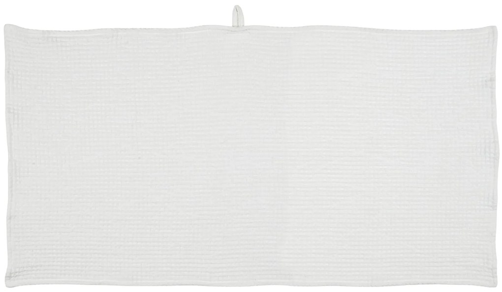 Ib Laursen Bavlněný ručník Liseleje Waffle White 50 x 100 cm, bílá barva, textil