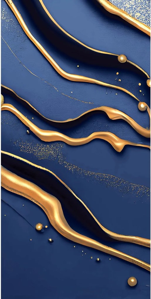 Gold Dlažba Fluidic modrá 60 x 120 cm