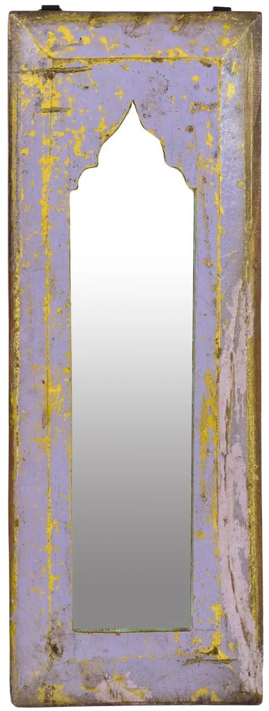 Sanu Babu Zrcadlo v rámu z teakového dřeva, 20x3x53cm