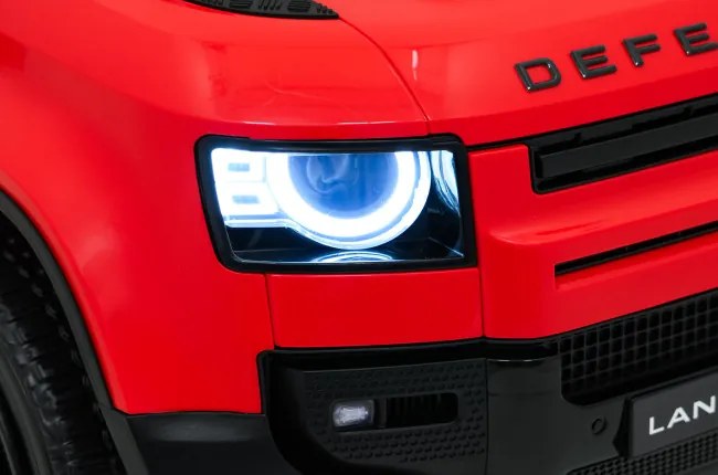 Elektrické autíčko Land Rover Defender červené