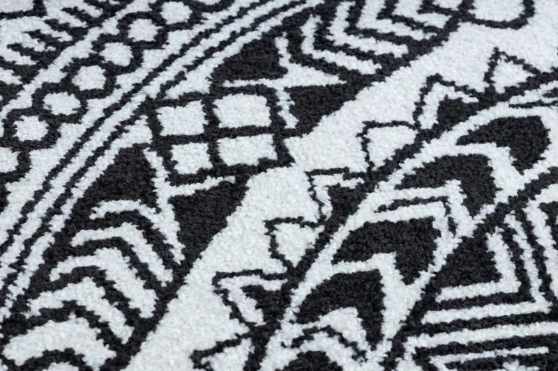 Dywany Łuszczów Kusový koberec Napkin grey kruh ROZMĚR: 160x160 (průměr) kruh
