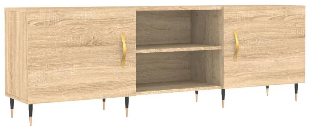TV skříňka dub sonoma 150 x 30 x 50 cm kompozitní dřevo - Default Title