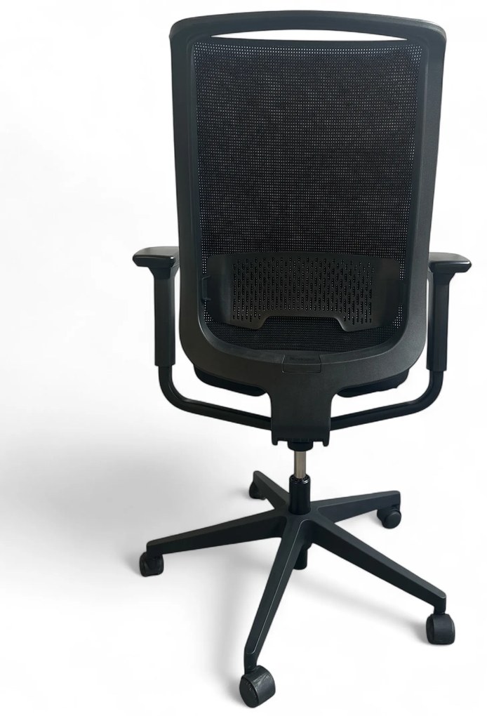 STEELCASE Židle kancelářská, Steelcase, Reply Air, černá, područky