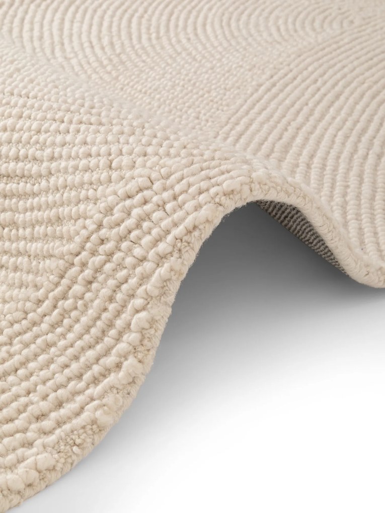 Hanse Home, Běhoun Calmio 106220 Natural White, 80x200, bílá, ložnice