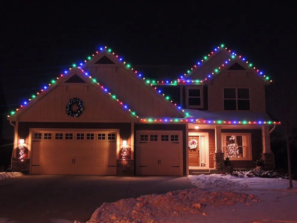 Vánoční světýlka venkovní FLASH multicolor 300 LED