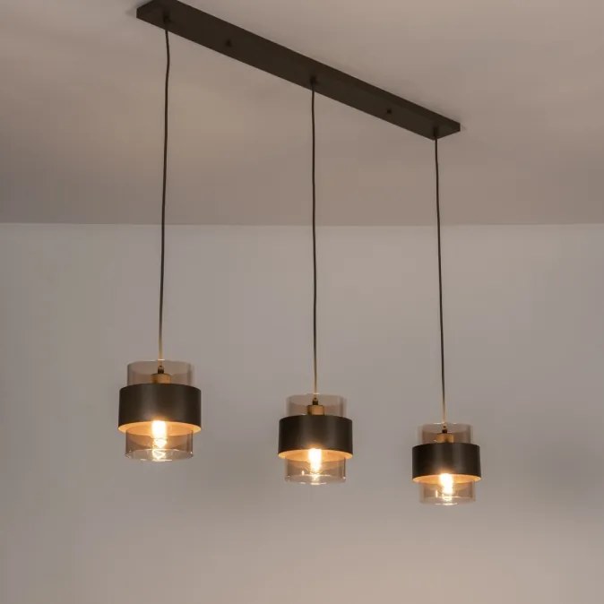 Závěsné svítidlo Retro 70er Line 110 Brown