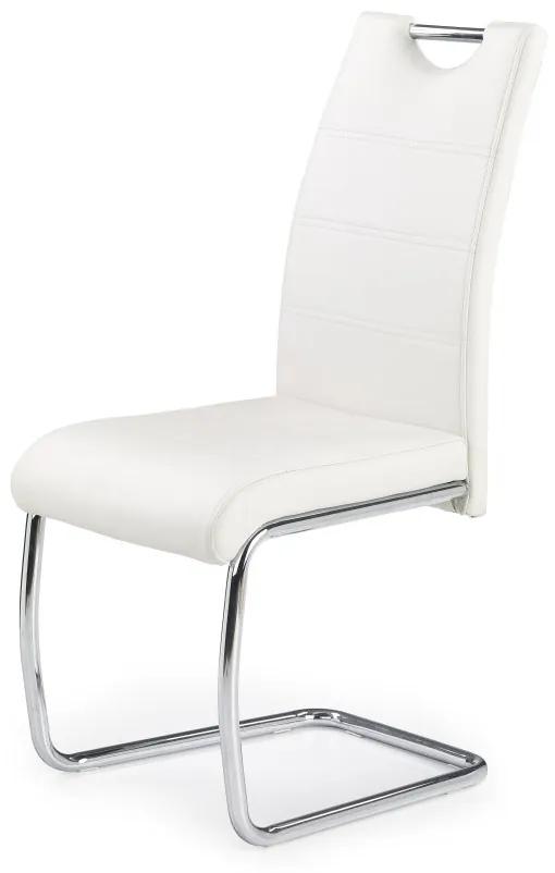 Jídelní židle K211 bílá Halmar