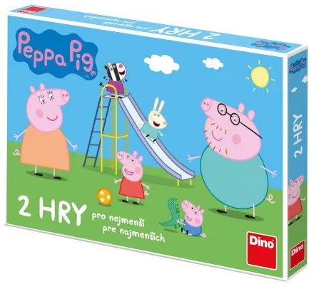 Dino PEPPA PIG Pojď si hrát a skluzavky Dětská hra