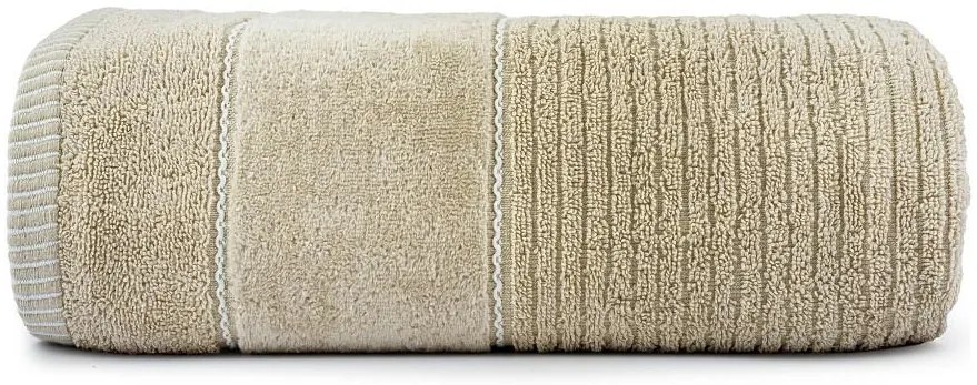 Detexpol Ručník Teo 30x50 béžový froté 470 g/m2
