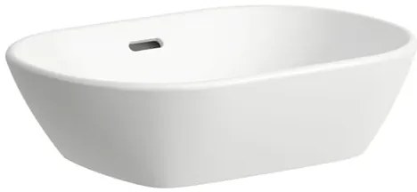 Laufen Lua umyvadlo na desku 50x35 cm bez otvoru pro baterii H8120830001091