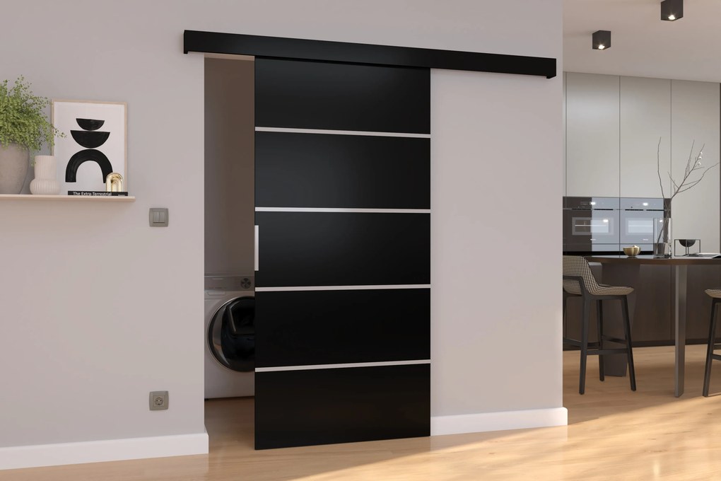 ADRK Furniture Posuvné nástěnné dveře BIELLA 106 ADRK-SD-BIE-B-106