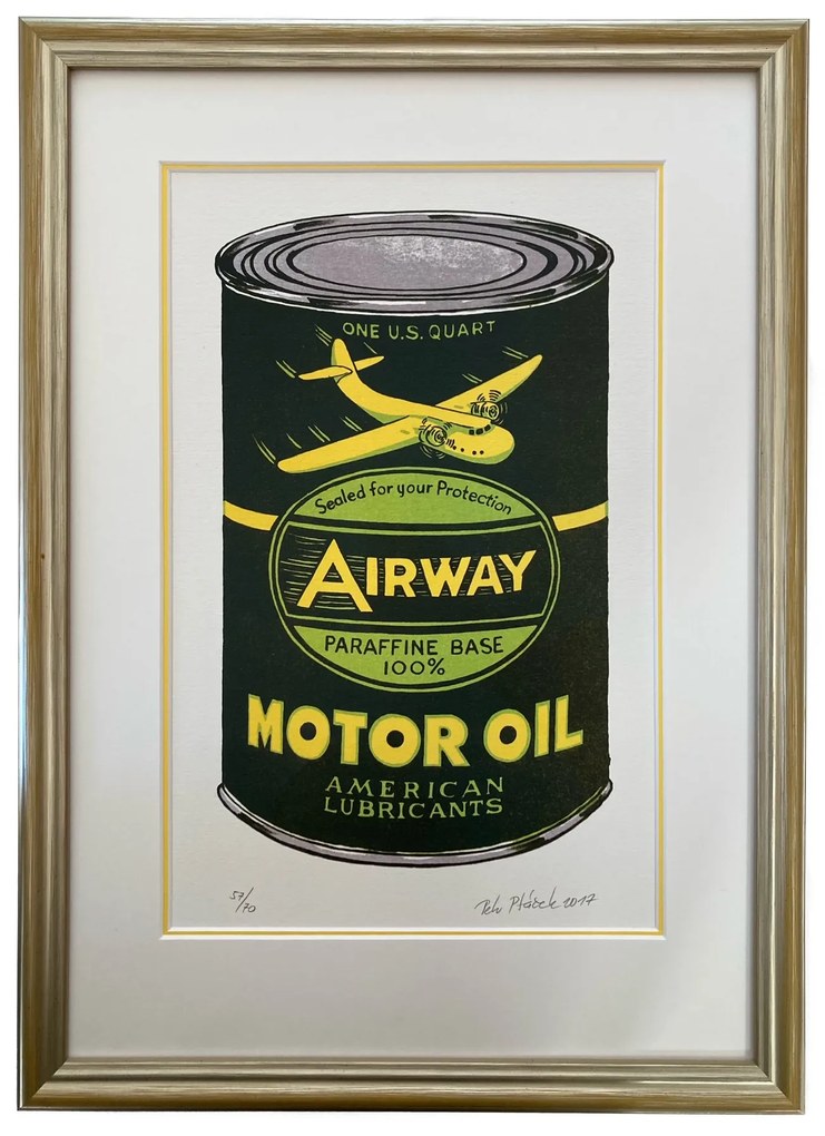 Ptáček Petr - Motor oil airway | 35.5x48.8