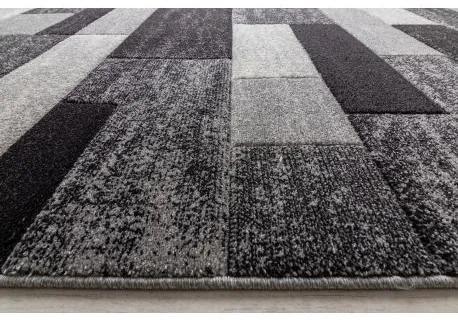 koberec FEEL 5756/16811 Obdélníky šedá velikost 200x290 cm | krásné koberce cz