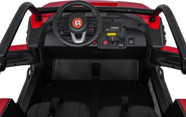 Elektrické autíčko RACING Road 2000 červené