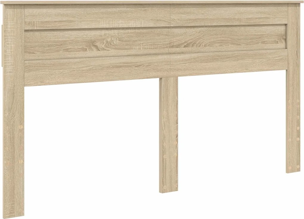 Rám postele s čelo Sonoma 200 x 200 cm Masivní borové dřevo 3409721