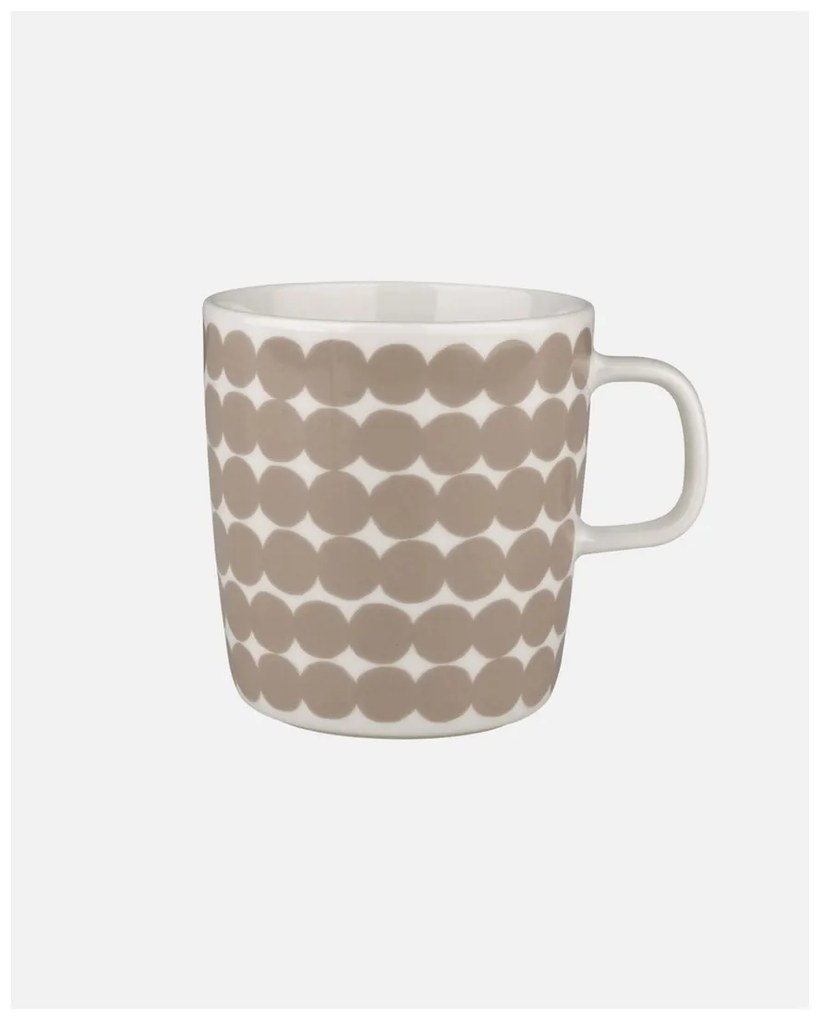 Hrnek Oiva Räsymatto Beige 4 dl Marimekko