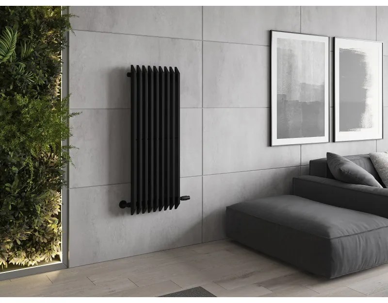 Mexen Aurora, topné těleso 1200x450 mm, 917 W, černá, W212-1200-450-00-70