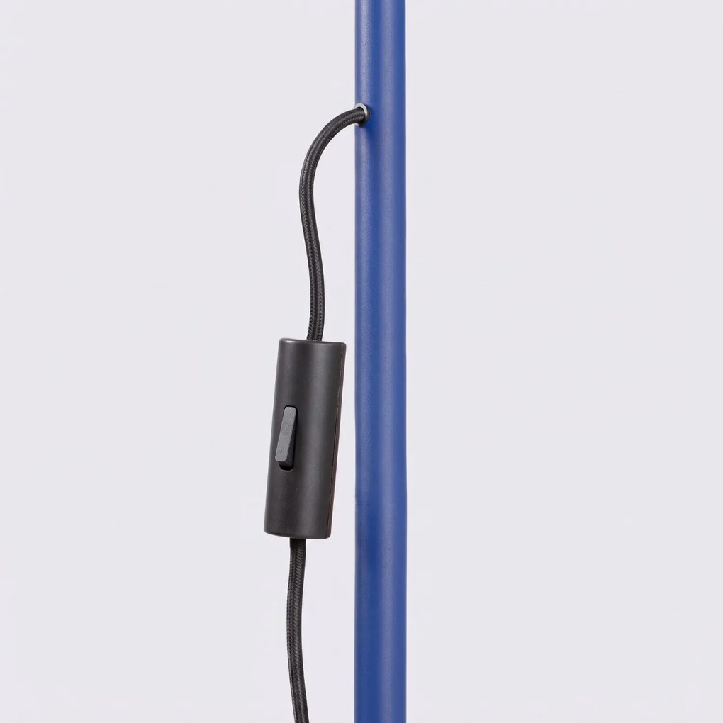 Sollux Lighting Stojací lampa NOX ultramarín