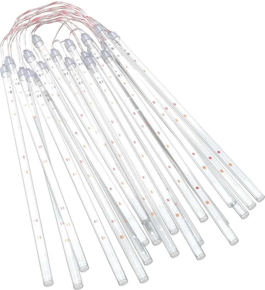 Padající světla 20 ks 30 cm barevná 480 LED dovnitř i ven 328557