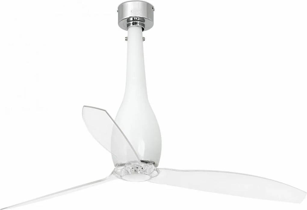 FARO 32000 ETERFAN M, bílá/transparentní, stropní ventilátor s DC motorem - FARO