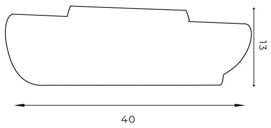 Stropní svítidlo BARBOS 2xG9/8W/230V černá