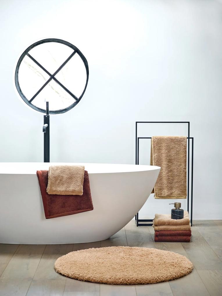 Koupelnový kobereček Musa 80 cm karamelový
