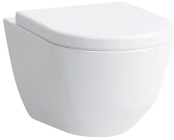 Laufen Set modulu do sádrokartonu, tlačítka a závěsného WC Rimless se sedátkem SoftClose, bílá
