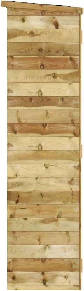 Zahradní kůlna na nářadí 163x50x171 cm masivní borové dřevo 318198
