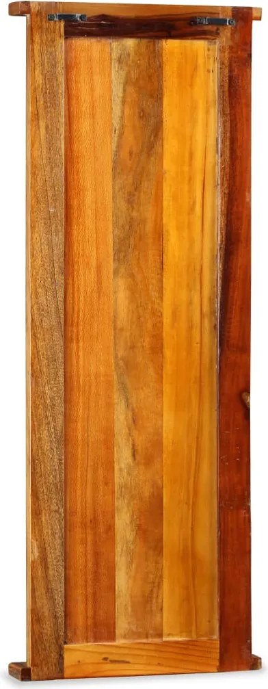 Věšák na kabáty 2 ks masivní recyklované dřevo 38 x 100 cm 244588