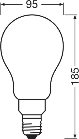 LED Stmívatelná žárovka STAR E27/24W/230V 2700K - Osram