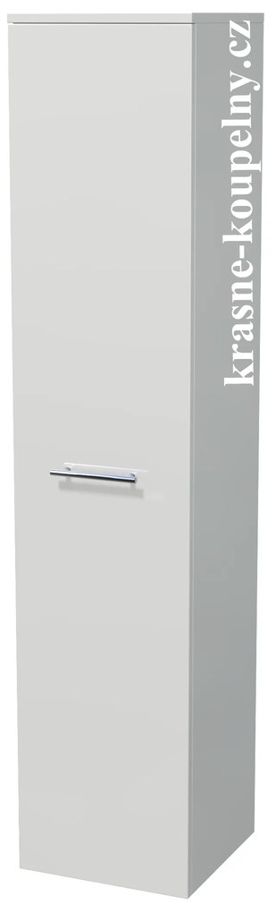 Intedoor vysoká skříň,1 dveře, UNI SV 162/35 1D L/P Varianta: 24 Woodline creme