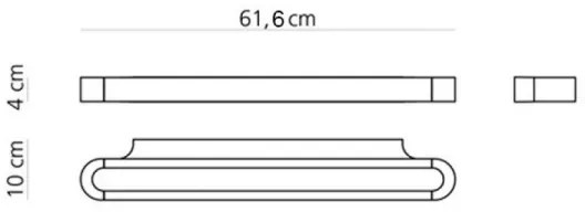 Artemide AR 1913040A - LED Nástěnné svítidlo TALO 60 1xLED/25W/230V