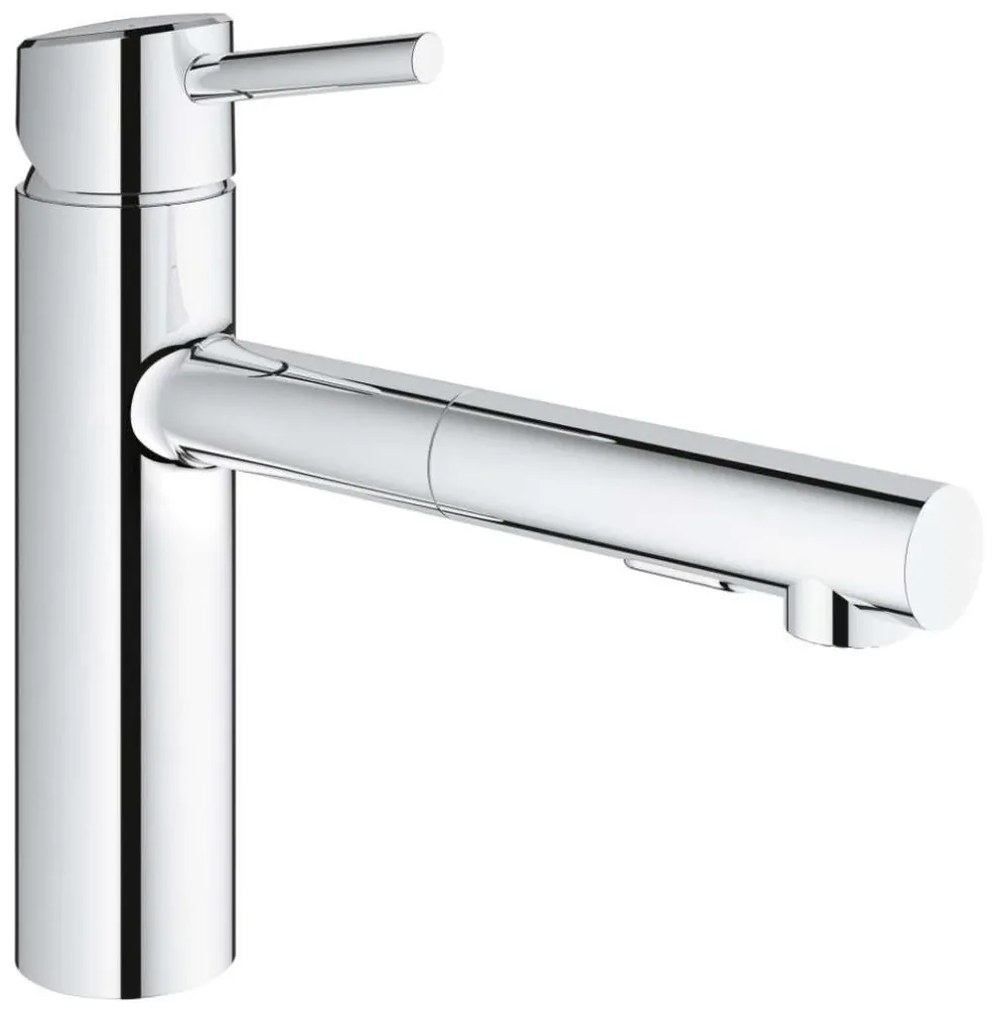Grohe Concetto - Dřezová baterie s výsuvnou sprškou, chrom 30273001