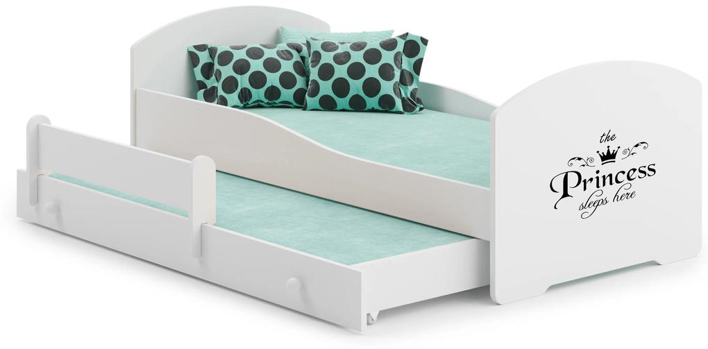 Dětská postel s matracemi PEPE II 160x80 Motiv: POLICIE