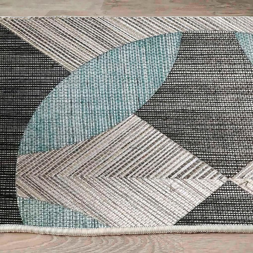 Conceptum Hypnose Kusový koberec WOOSONIL047, Modrá Rozměr koberce: 120 x 180 cm