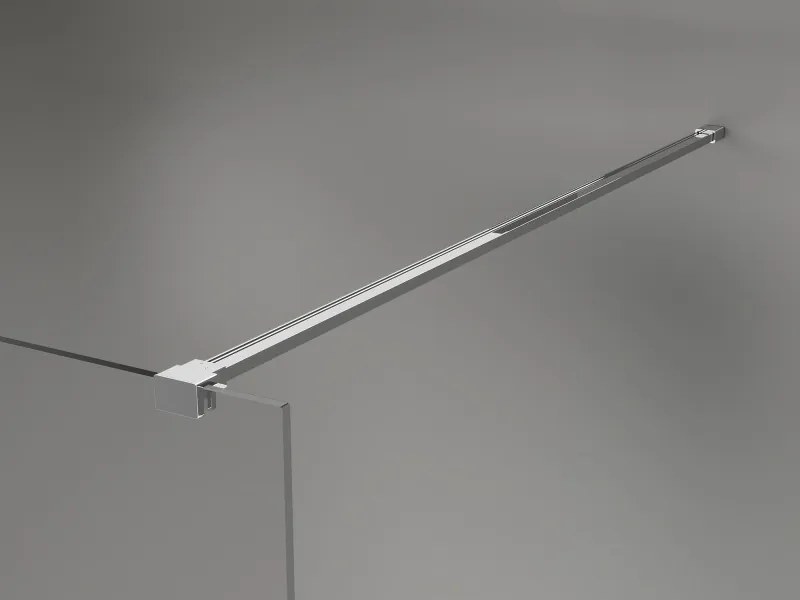Mexen Lunar sprchová stěna Walk-in levá 110 x 200 cm, transparentní 8 mm, chrom - 830-110-000-01-00-L