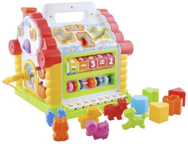 Huile Toys ISO 4506 Interaktivní multifunkční domeček se zvuky