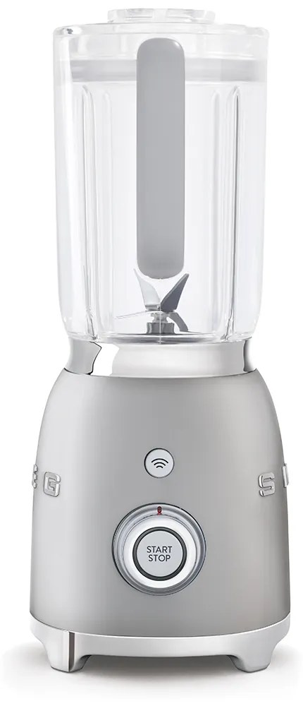 Stolní mixér Smeg 50's style BLF01SVEU / 800 W / 1,5 l / stříbrná