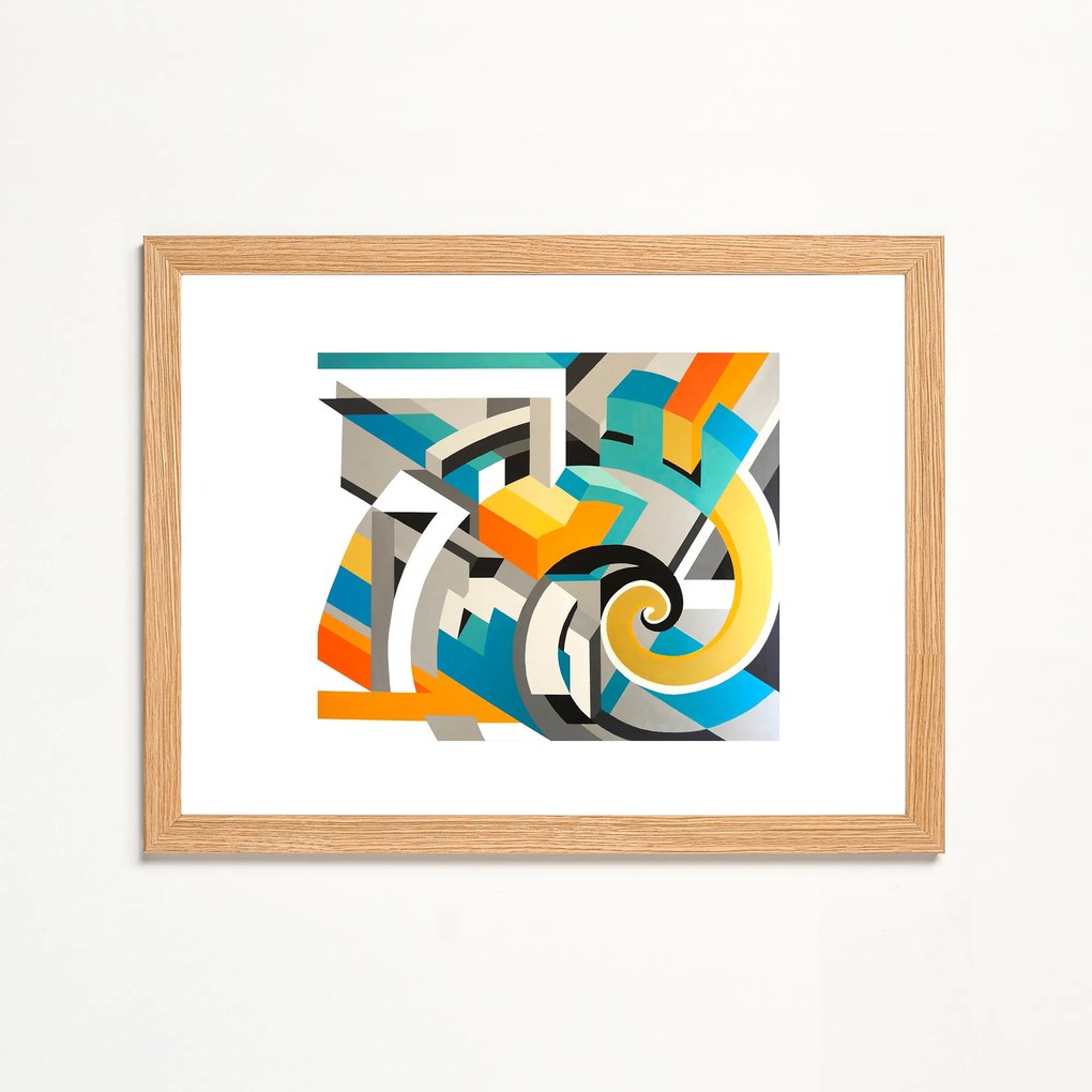 Marek Uhlíř | Spirála Rám: Bez rámu, Velikost: 30 x 40 cm