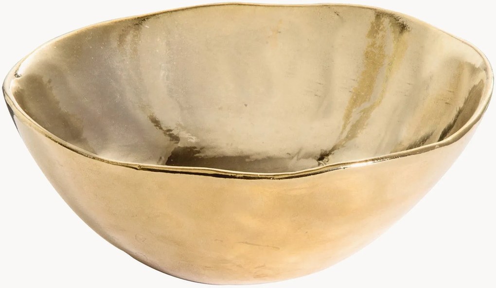 Ručně vyrobená malá porcelánová miska Gold Edge